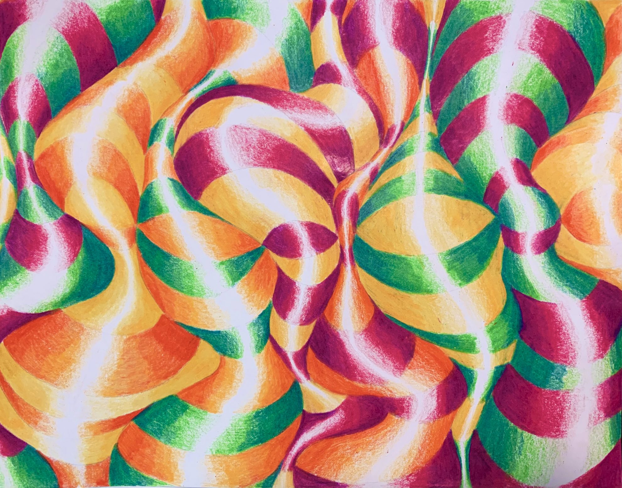 Striped Optical Illusion – Arya Karki